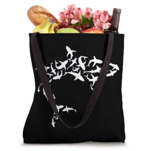 Great White Shark Lover Marine Biology Animal Science Tote Bag