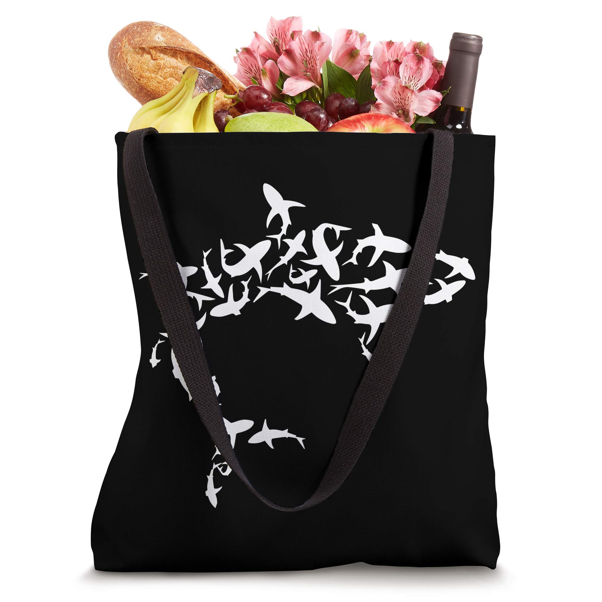 Great White Shark Lover Marine Biology Animal Science Tote Bag