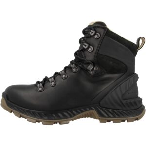 ecco women's exohike retro hiker backpacking boot, black, 8-8.5