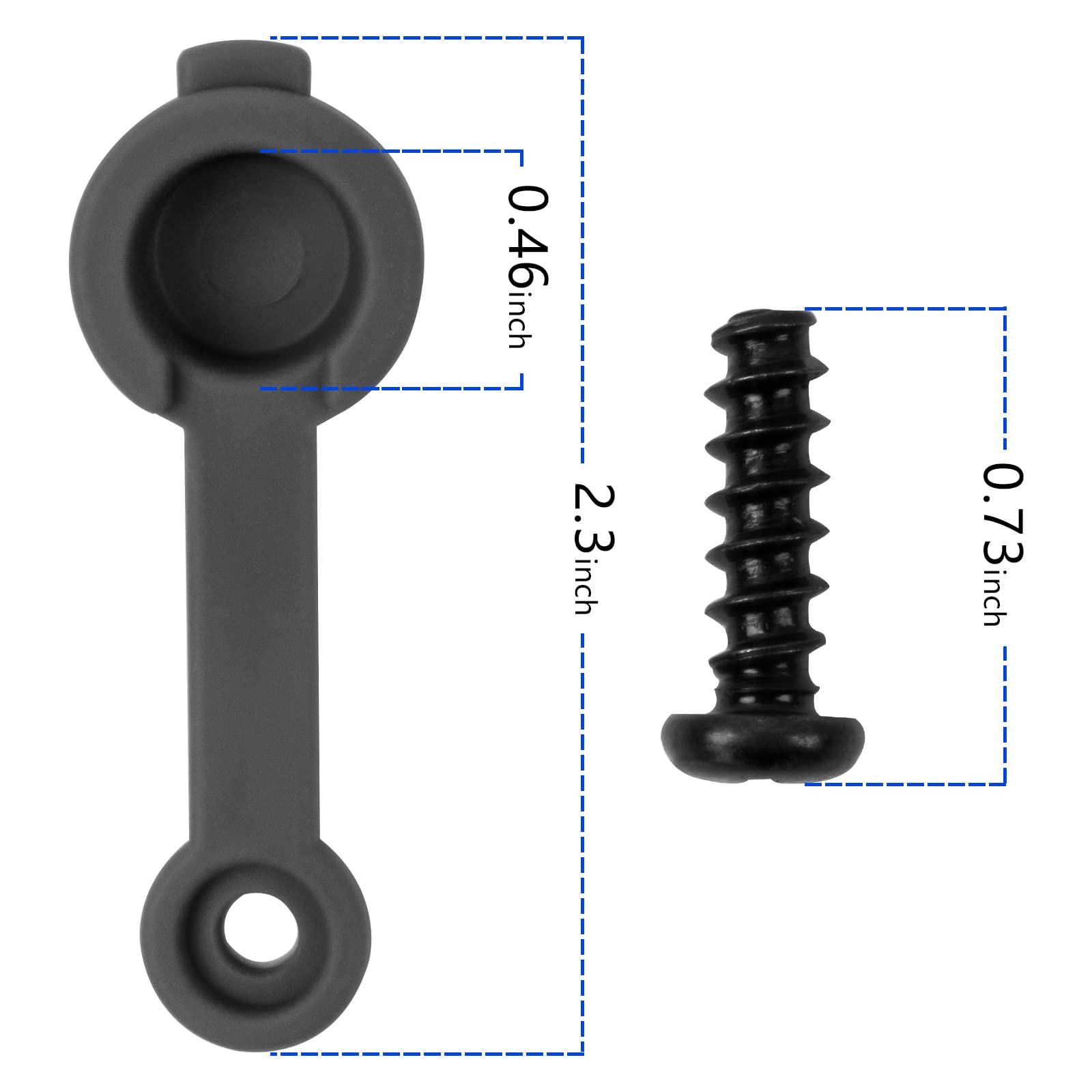 Lifetime Kayak Plugs and Screw -for Most Fathom Amped Freestyle Kayak Accessories (2 Pack