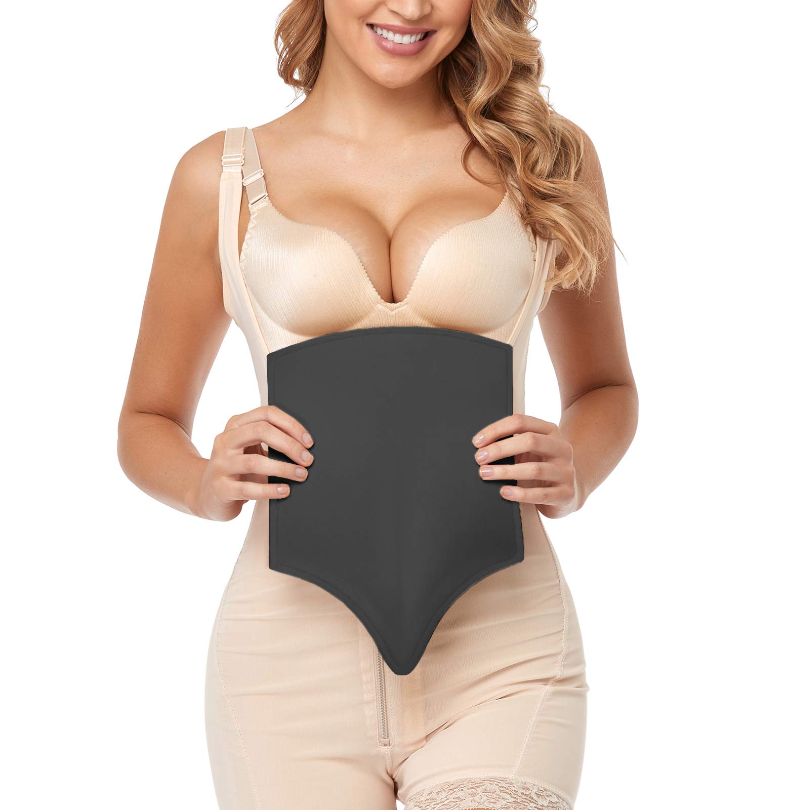 Lipo Foam Back Board Post Surgery Liposuction Surgery Board Lipo Backboard Lipo Back Compression Board Liposuction & BBL Tabla Moldeadora de Espalda Post Cirugia, Black