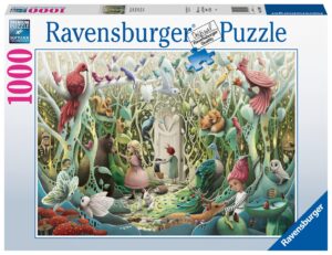 ravensburger the secret garden puzzle - 1000-piece jigsaw for adults | unique artistry | perfect interlocking fit | durable quality materials | great gift idea