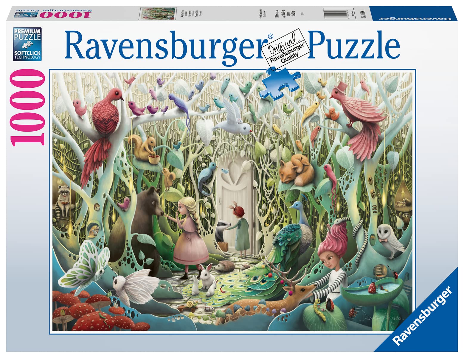 Ravensburger The Secret Garden Puzzle - 1000-Piece Jigsaw for Adults | Unique Artistry | Perfect Interlocking Fit | Durable Quality Materials | Great Gift Idea