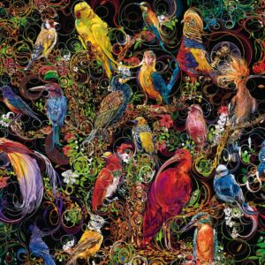 Ravensburger Birds of Art 1000-Piece Jigsaw Puzzle | Unique Artwork | Perfect Interlocking Fit | Vibrant and Glare-Free | FSC Certified