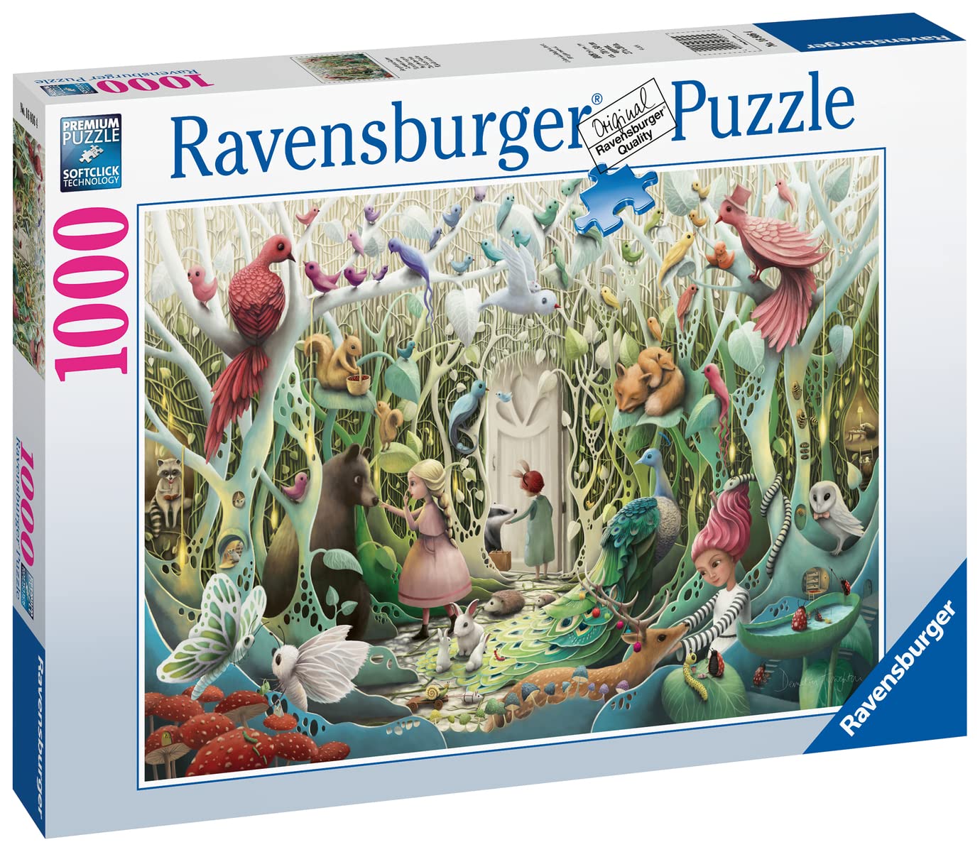 Ravensburger The Secret Garden Puzzle - 1000-Piece Jigsaw for Adults | Unique Artistry | Perfect Interlocking Fit | Durable Quality Materials | Great Gift Idea