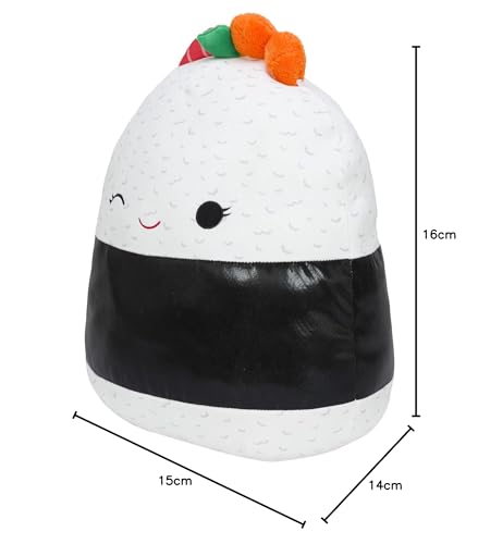 Squishmallows 16-Inch Sushi - Add Jaiya to Your Squad, Ultrasoft Stuffed Animal Large Plush Toy, Official Kellytoy Plush