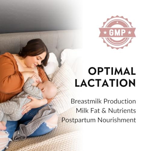 Holistic Lactation® Advanced Lactation Formula (30 Servings), Supplement to Support Milk Supply, Contains Organic Moringa and Milk Thistle Extract, Fenugreek-Free