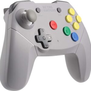 Retro Fighters Brawler64 Wireless Edition N64 Controller - Nintendo 64 - Gray