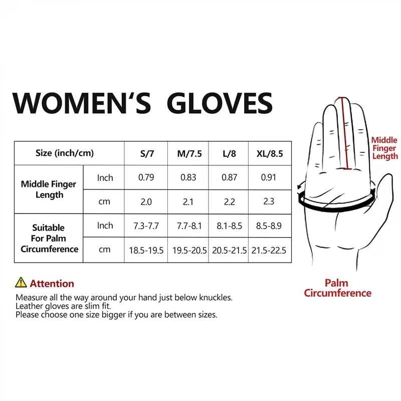 GSG Women's Driving Gloves Fingerless Leather Motorcycle Gloves Unlined Half Finger Black Medium