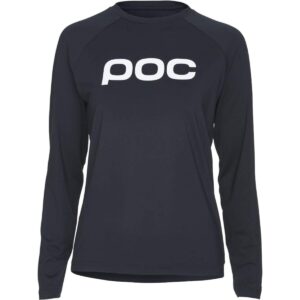 poc reform enduro jersey - women's uranium black, s