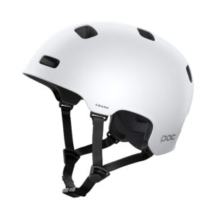 poc crane mips helmet matte white, xl/xxl