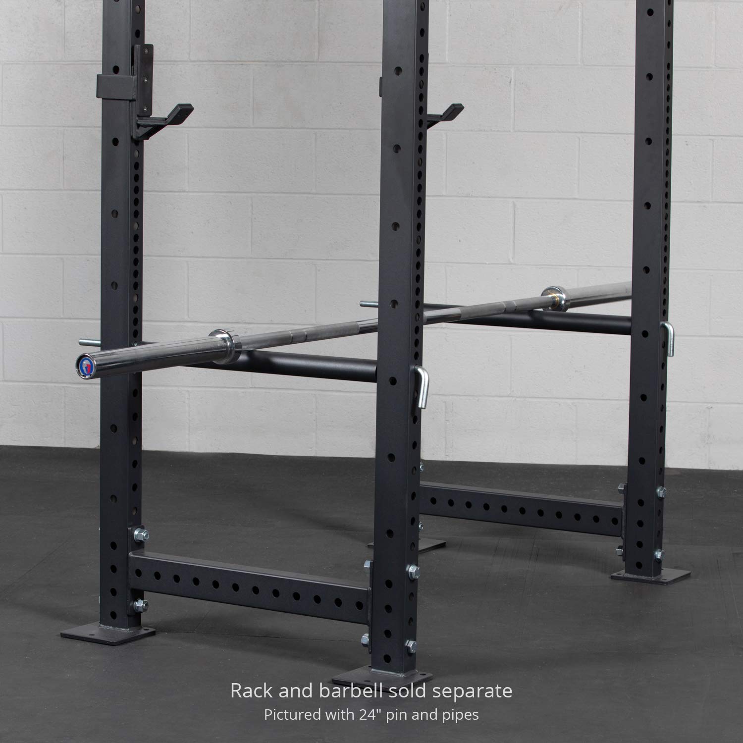 Titan Fitness 36 in. Pin and Pipe Safeties for T-3 and X-3 Series Bolt-Down Power Racks