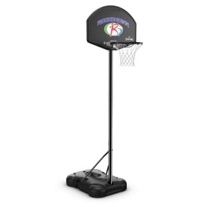 spalding 32" rookie gear eco-composite™ telescoping portable basketball hoop