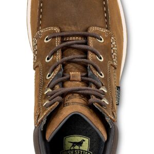 Irish Setter, Soft Paw, Men’s, Waterproof, Nubuck Leather, Chukka Shoe, Tan (P), 10 D (Medium)