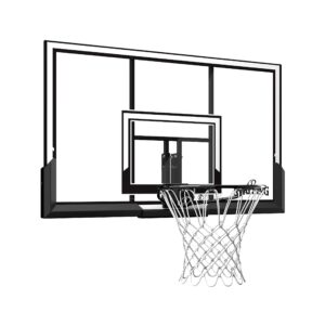 spalding 52" performance acrylic backboard & rim combo