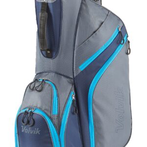 Volvik 14-Way Cart Bag Grey/Navy