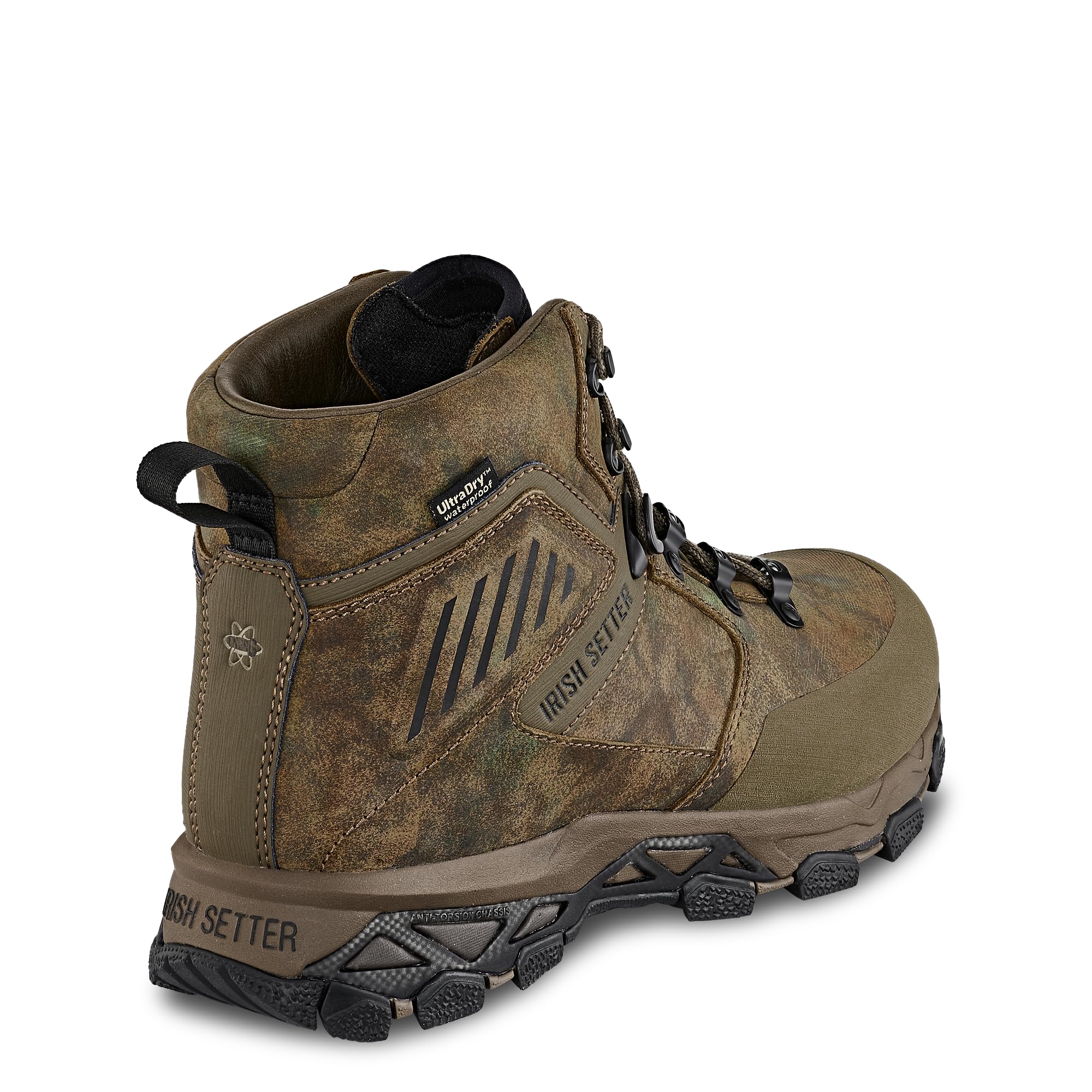 Irish Setter, Pinnacle, Men’s, 7", Waterproof, Hunting Boot, Earth Field Camo, 11 EE (Wide)