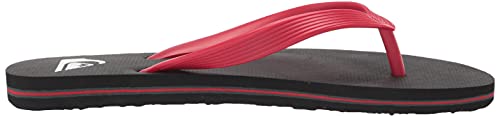 Quiksilver Boy's Molokai Kids Flip Flop Youth Sandal, BLACK 2, 3 Little Kid