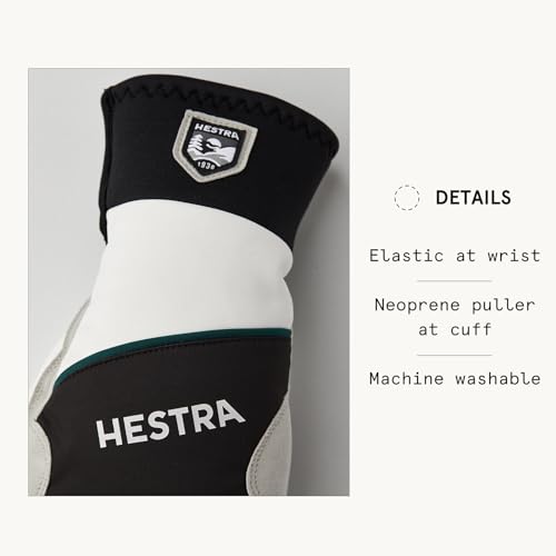 Hestra Comfort Tracker Mitt - Black/Ivory - 7