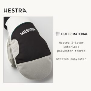 Hestra Comfort Tracker Mitt - Black/Ivory - 7