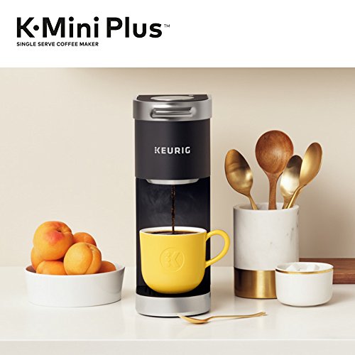 Keurig K-Mini Plus Coffee Maker with Green Mountain Coffee Roasters Favorites Collection Variety Pack, 40 Count