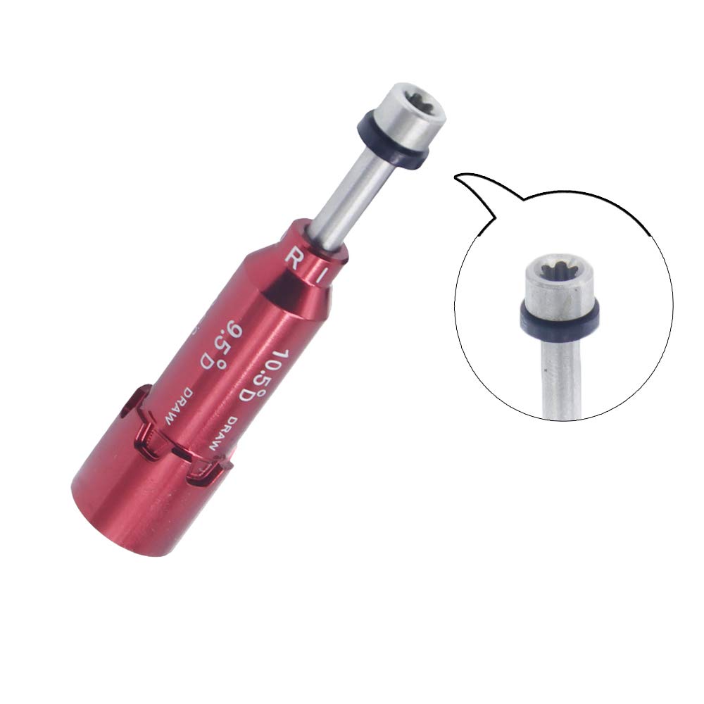 Seacloud 1PC Golf Adapter Sleeve RH for Cobra AMP Cell Driver Hosel Loft 8.5-11.5 0.335 Red