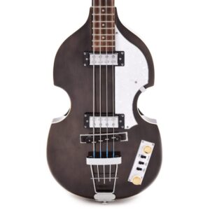 hofner hi-bb-pe-tbk ignition pro violin bass, transparent black