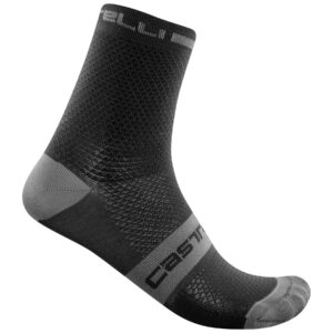 castelli superleggera 12 sock black, l/xl