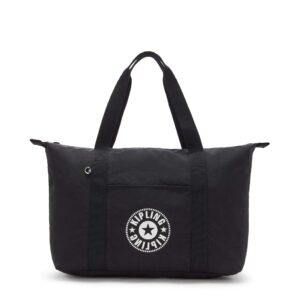 kipling art medium lite tote bag black lite