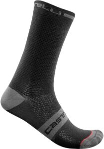 castelli superleggera 18 sock black, s/m