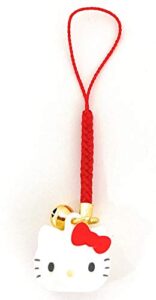 friend sanrio bell key chain key ring holder with mascot (hello kitty)