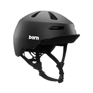 bern, nino 2.0 kids bike helmet, mips matte black, small