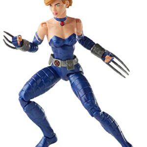 Marvel Hasbro Legends Series 6-inch Scale Action Figure Toy Marvel's Shadowcat, Premium Design, 1 Figure, 4 Accessories, and 1 Build-A-Figure Part