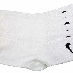 Nike Toddler/Little Boy's Crew Socks 6-Pairs Lightweight, 5-7, 10C-3Y