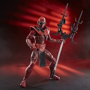 G.I. Joe Snake Eyes Origins Red Ninja Action Figure Collectible Toy with Action Feature and Accessories, Toys for Kids Ages 4 and Up