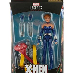 Marvel Hasbro Legends Series 6-inch Scale Action Figure Toy Marvel's Shadowcat, Premium Design, 1 Figure, 4 Accessories, and 1 Build-A-Figure Part