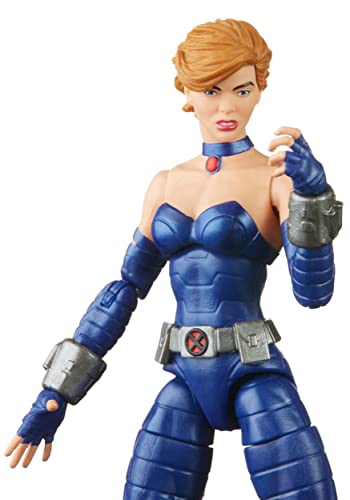 Marvel Hasbro Legends Series 6-inch Scale Action Figure Toy Marvel's Shadowcat, Premium Design, 1 Figure, 4 Accessories, and 1 Build-A-Figure Part