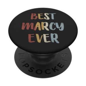 best marcy ever gray black first name popsockets popgrip: swappable grip for phones & tablets