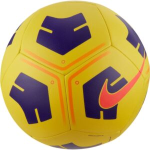 NIKE Football Park Team Ball, Yellow/Purple/Bright Crimson, CU8033-720, 5