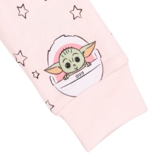 STAR WARS The Child Little Girls Sweatshirt Pink 7-8