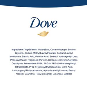 Dove Deep Moisture Hand Wash For Clean & Softer Hands Cleanser That Washes Away Dirt and Germs 13.5 oz