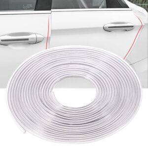 eytool clear car door edge protector,32ft(10m) car edge trim rubber seal protector with u shape car protection door edge guard fit for most car