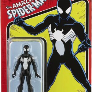 Marvel Hasbro Legends Series 3.75-inch Retro 375 Collection Symbiote Spider-Man Action Figure Toy