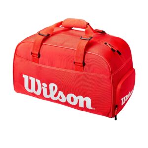 wilson super tour small infrared tennis duffle bag