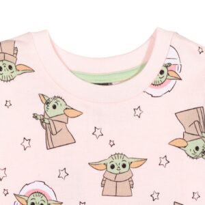 STAR WARS The Child Little Girls Sweatshirt Pink 7-8