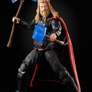 Marvel Hasbro Legends Series 6-inch Scale Action Figure Toy Thor, Infinity Saga Character, Premium Design, Figure and 5 Accessories