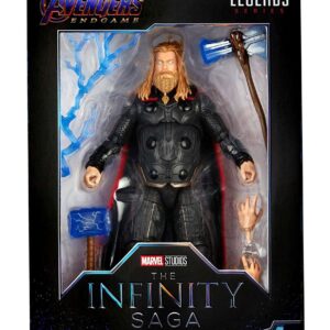 Marvel Hasbro Legends Series 6-inch Scale Action Figure Toy Thor, Infinity Saga Character, Premium Design, Figure and 5 Accessories