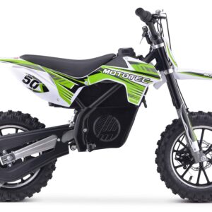 MotoTec 24v 500w Gazella Electric Dirt Bike Green