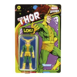 Marvel Hasbro Legends Series 3.75-inch Retro 375 Collection Loki Action Figure Toy