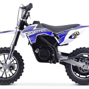 MotoTec 24v 500w Gazella Electric Dirt Bike Blue